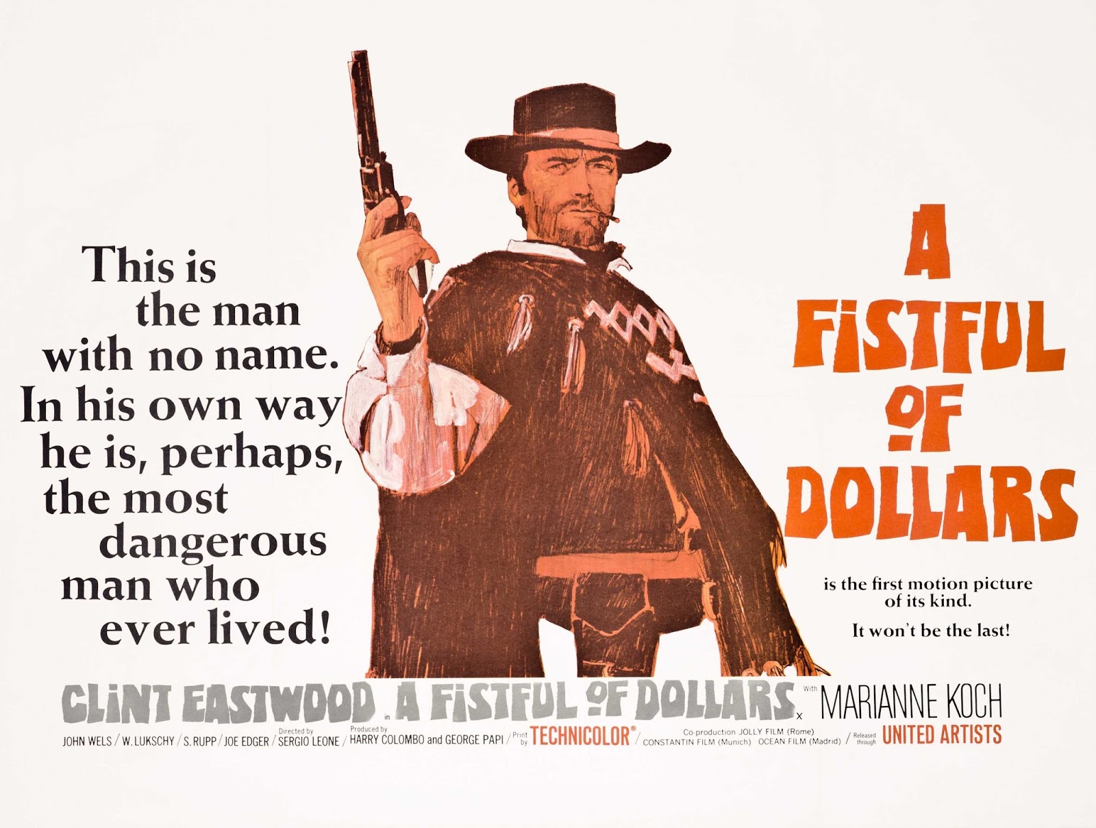 The Clint Eastwood Archive: A Fistful of Dollars 1964