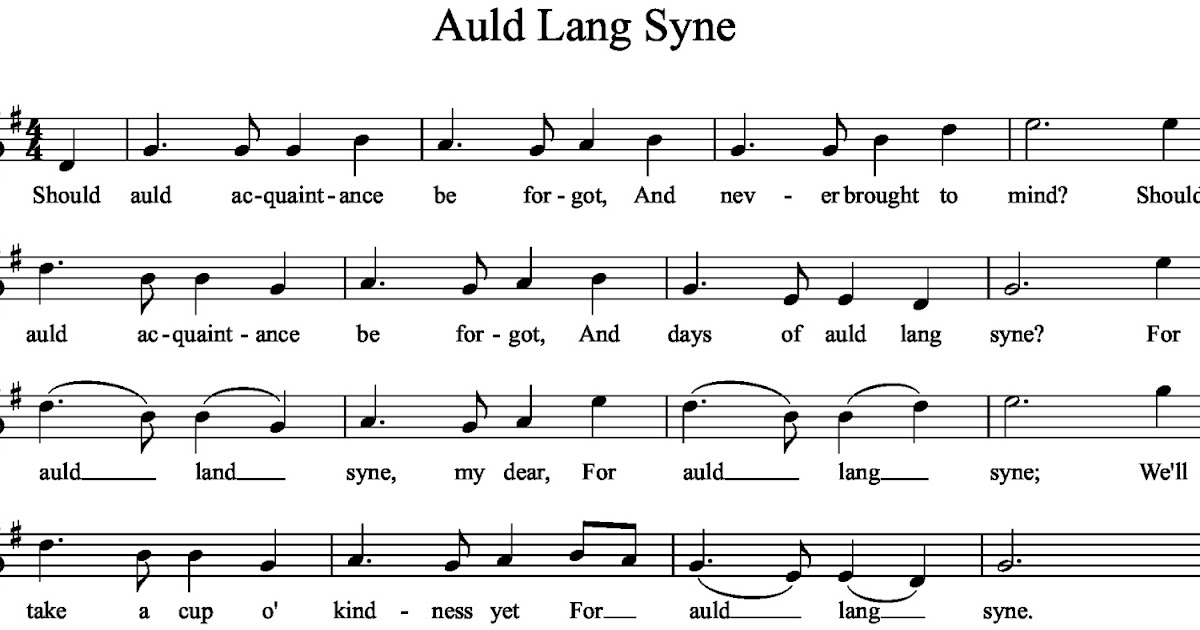 Auld Lang Syne - Music a la Abbott - Amy Abbott - Kodály Inspired Blog ...