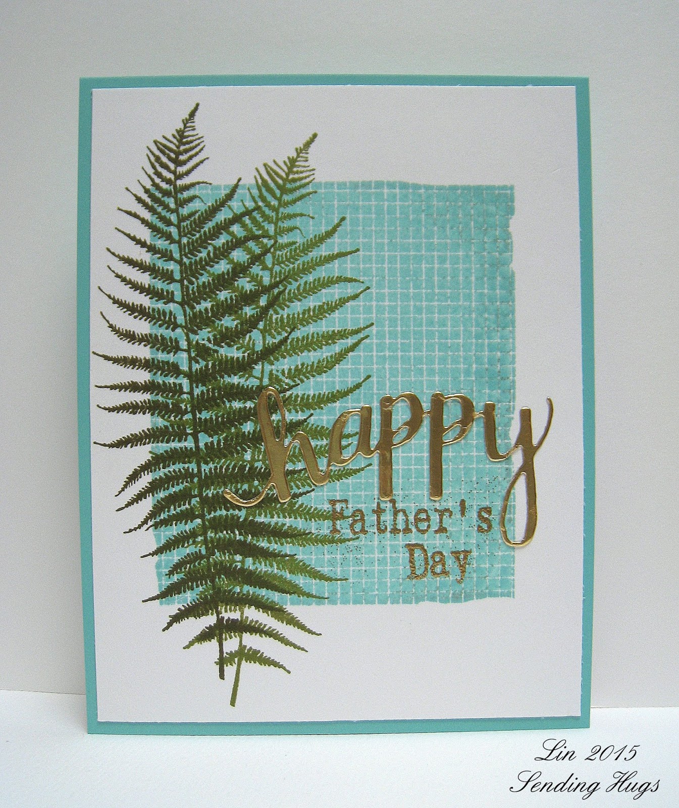 Sending Hugs: A Father's Day card