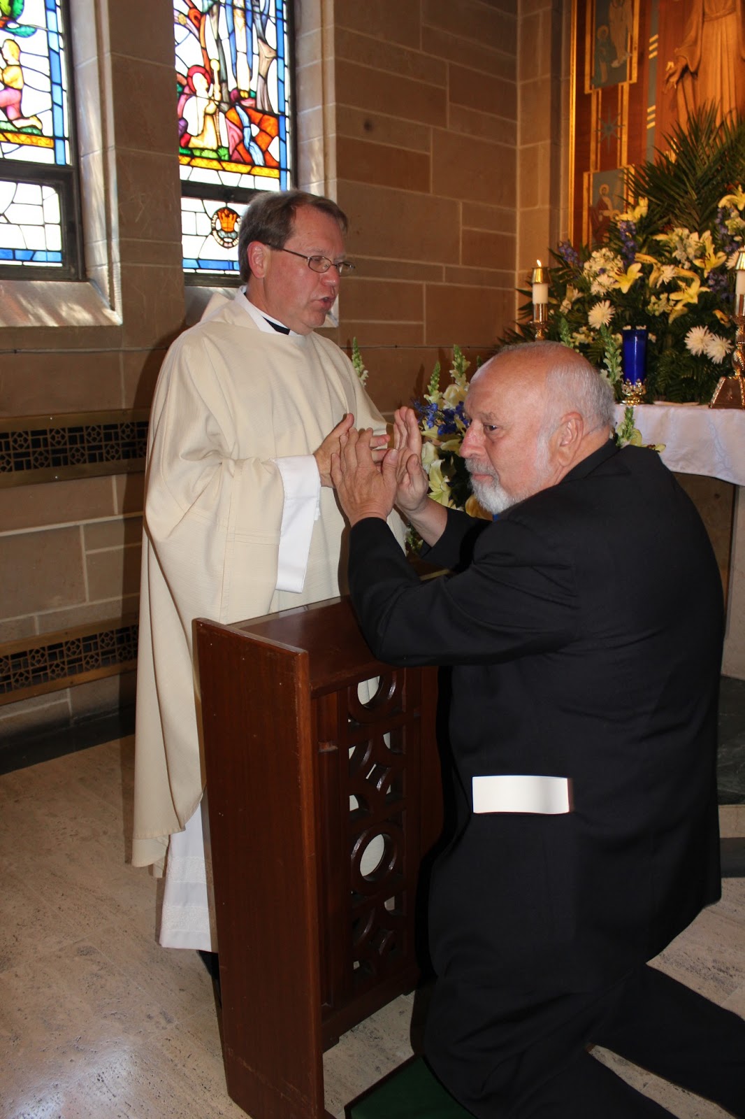 My Catholic World as seen thru My Camera: 6.1.2013 First blessing from ...