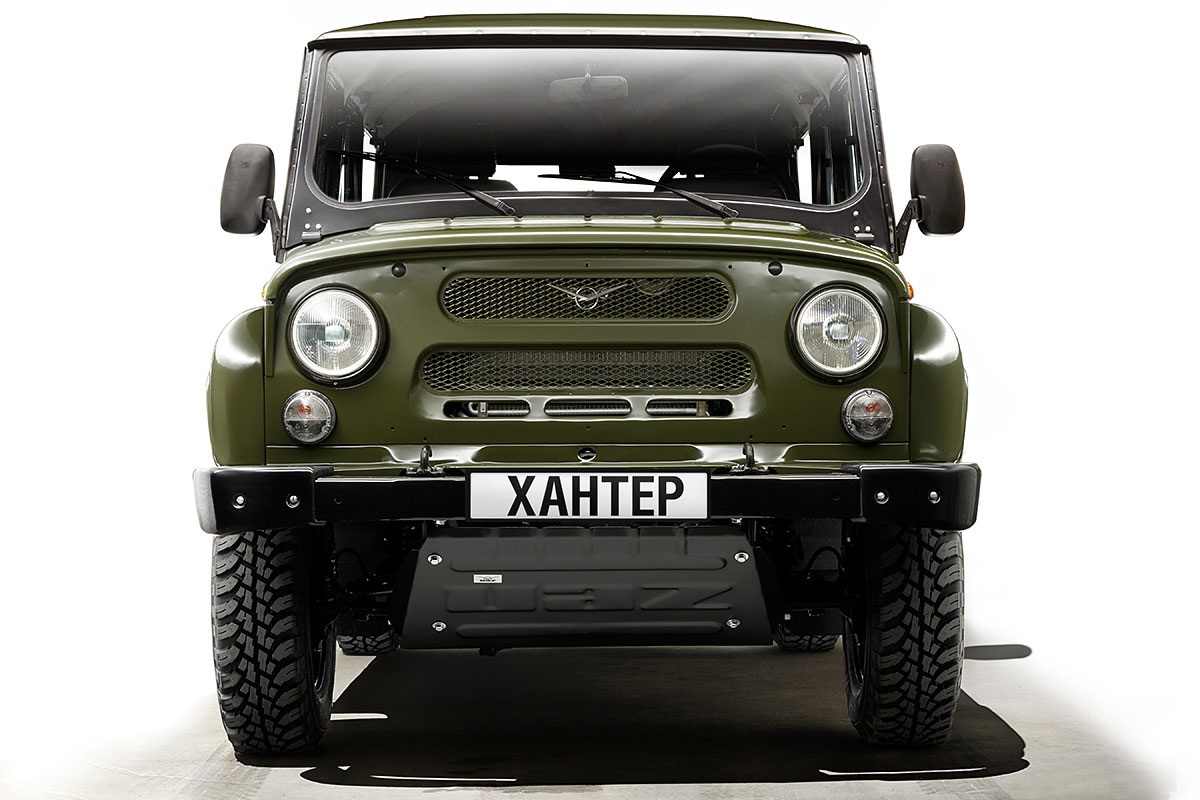 Spotted...cars in Moscow: UAZ Announces Re-Start of UAZ Hunter Production
