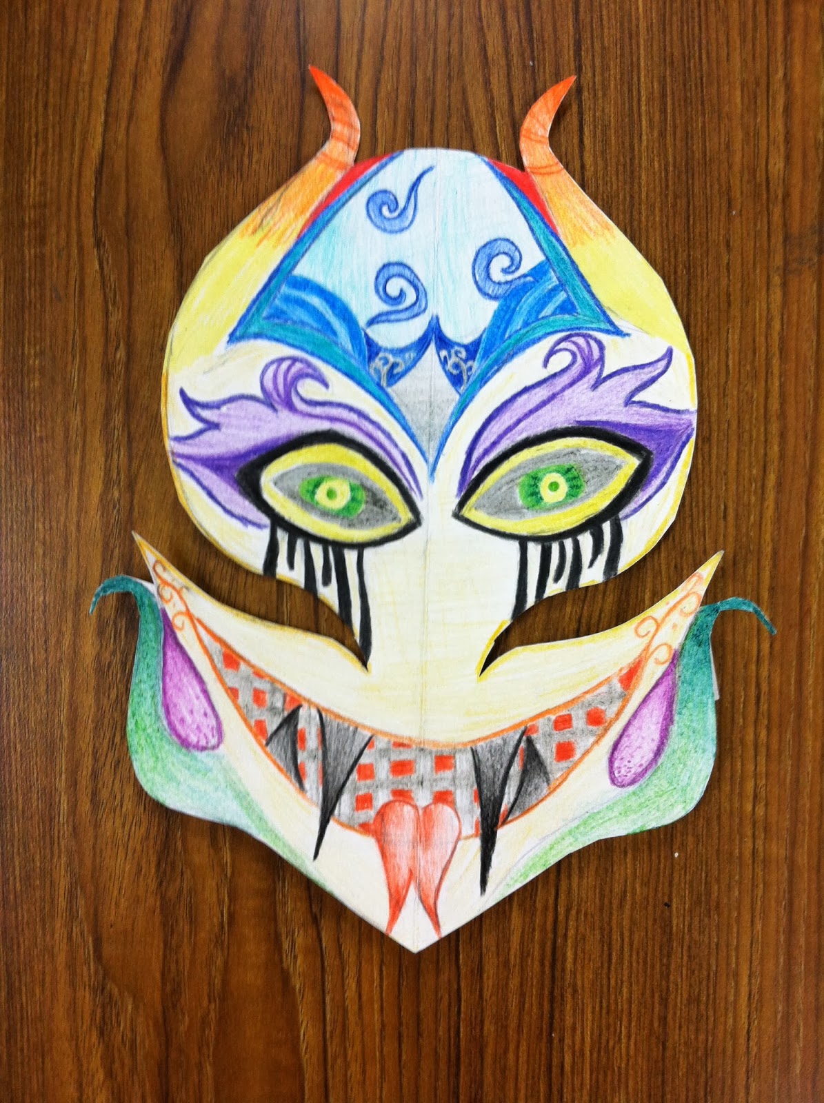 Mrs. Wille's Art Room: Paper pattern masks