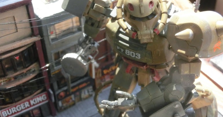 Custom Build: 1/144 Zaku Desert Type [Improved] - Gundam Kits ...