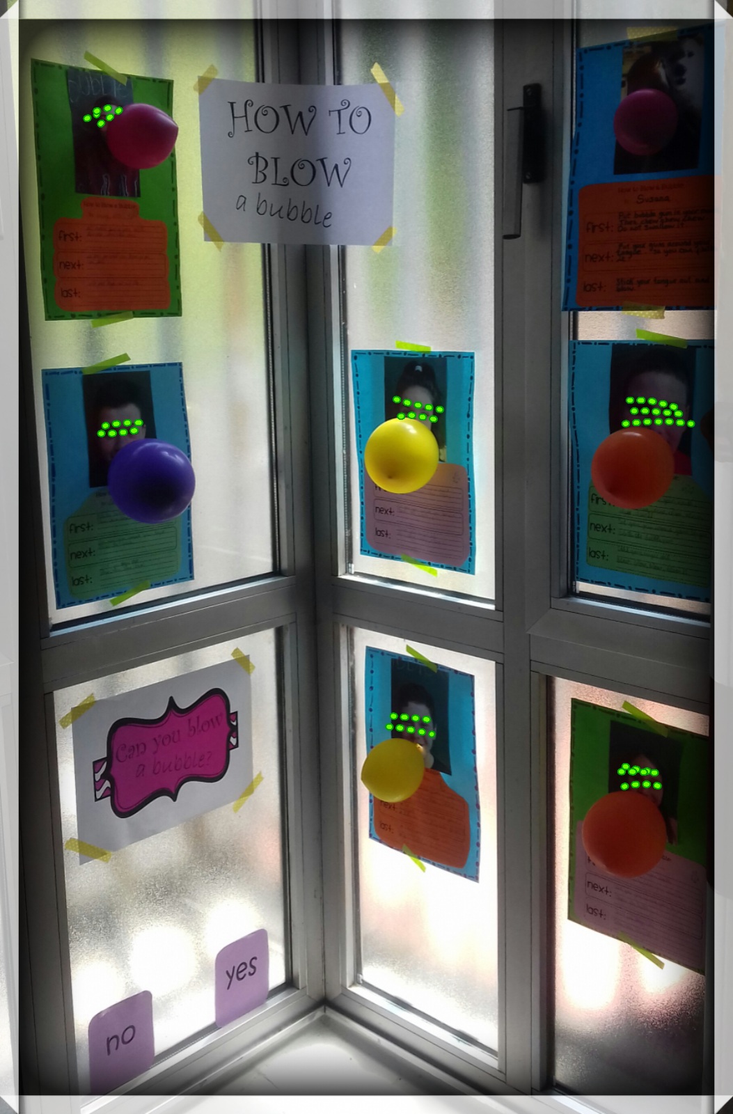 WE CAN DO IT!: HOW TO BLOW A BUBBLE (MORE PROCEDURAL WRITING)