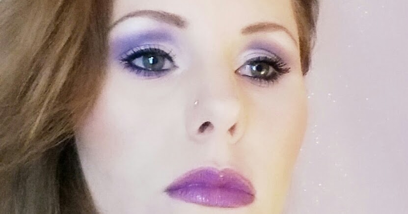 Wishdreamstar: (Makeup) Lila Augen + Lippen Makeup für grüne Augen