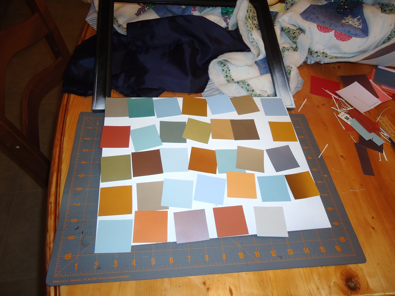 KASBN: Paint Chip Dry Erase Board