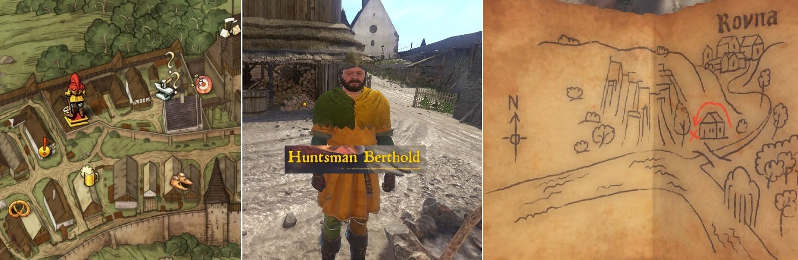 킹덤 컴 보물지도 공략 / 보물 사냥꾼 헨리의 모험 / KCD Treasure Map locations