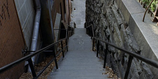 THE REAL PLACES IN FILM!!!: The Exorcist (1973) / The Exorcist steps ...