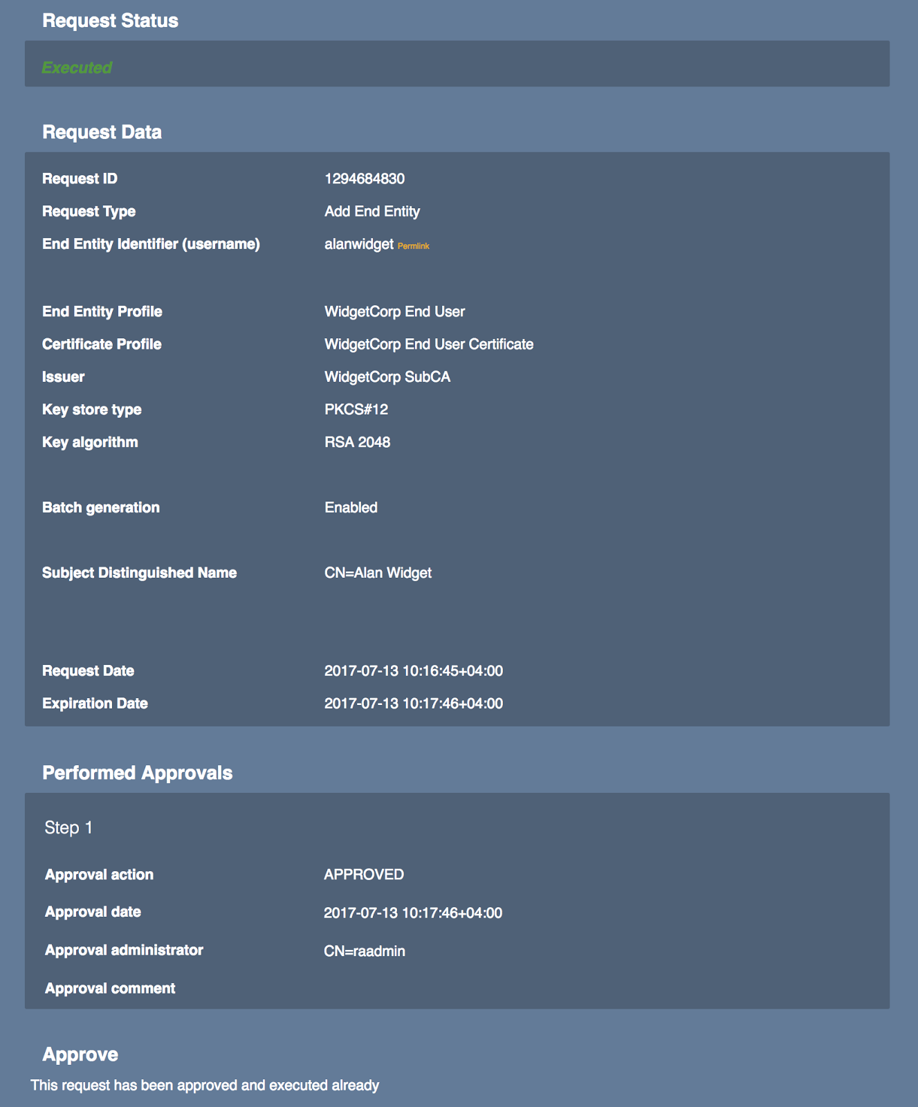 EJBCA - Open Source Enterprise PKI: Introducing the EJBCA RA, Part 2.2 ...