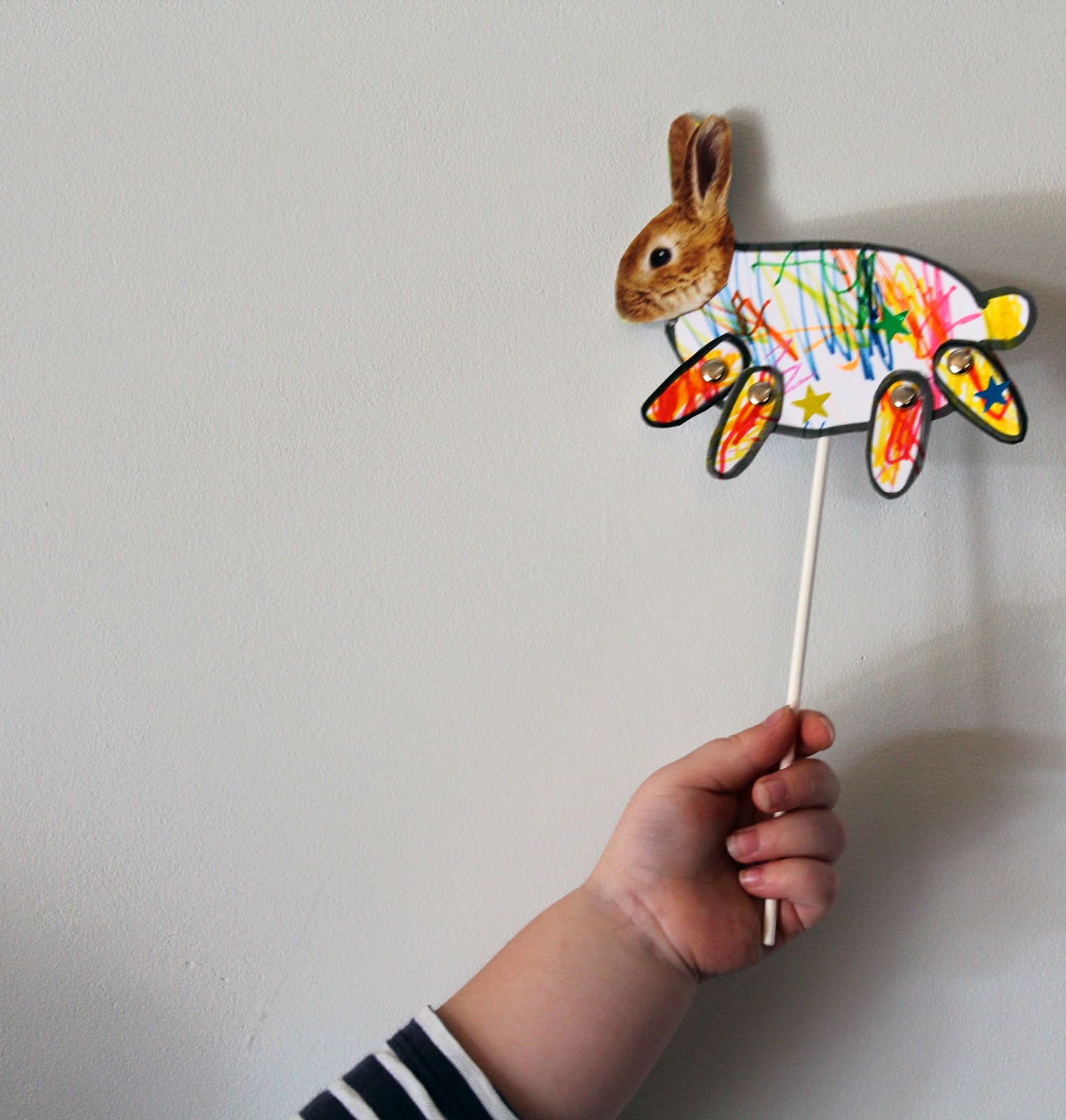 maker*land.: Five minute paper puppet.