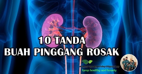 10 TANDA-TANDA BUAH PINGGANG SUDAH ROSAK YANG PERLU KITA TAHU