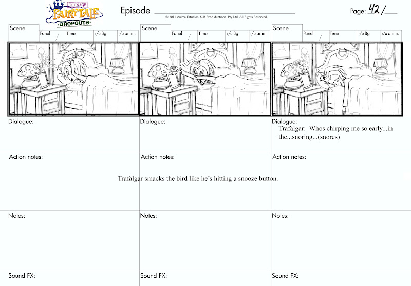 Story board work by Golden Street Animation: These are examples of the ...