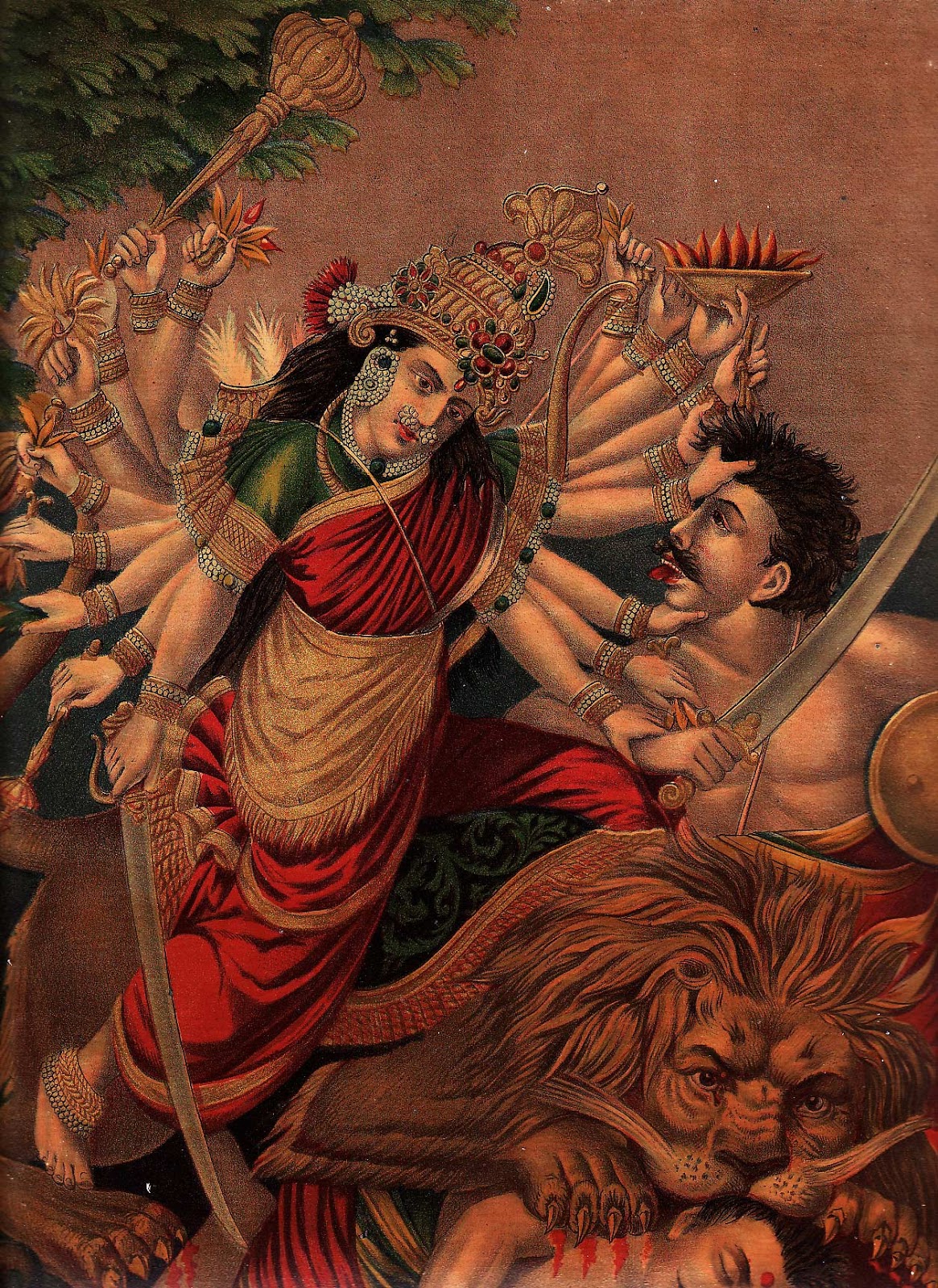 katarpillar : 15 Art glorying Durga - empowering us!