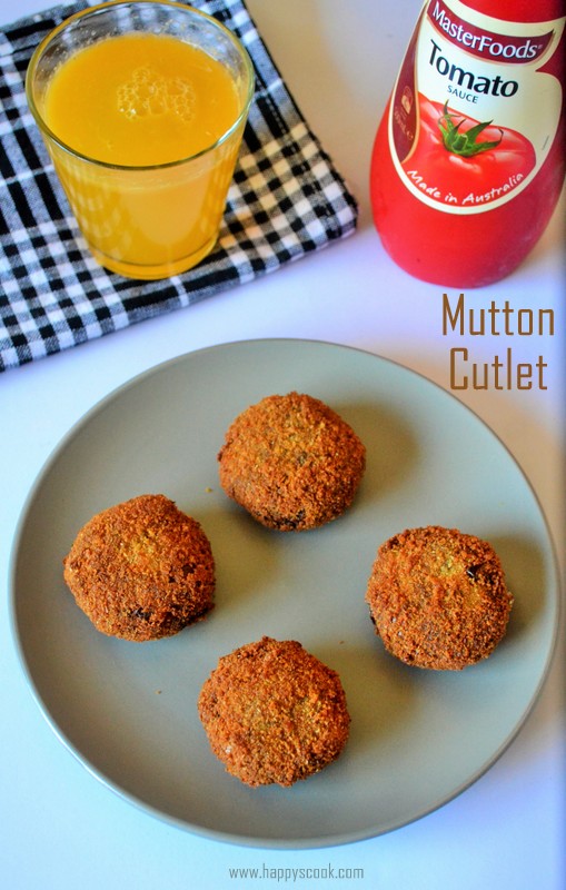 Mutton Cutlet Recipe | Minced Mutton Cutlet | Kerala Style Mutton ...