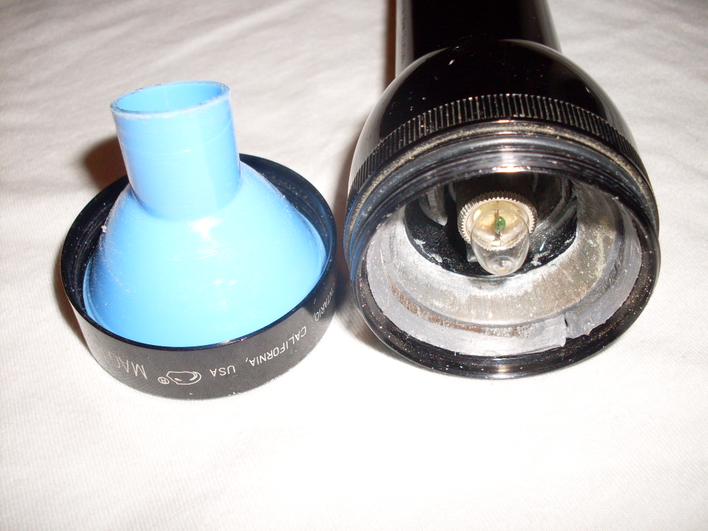 All About Weapons: Modded Maglite Flashlight (lead weighted & lanyard)