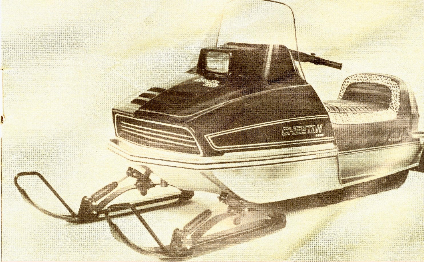CLASSIC SNOWMOBILES OF THE PAST: 1976 ARCTIC CAT CHEETAH