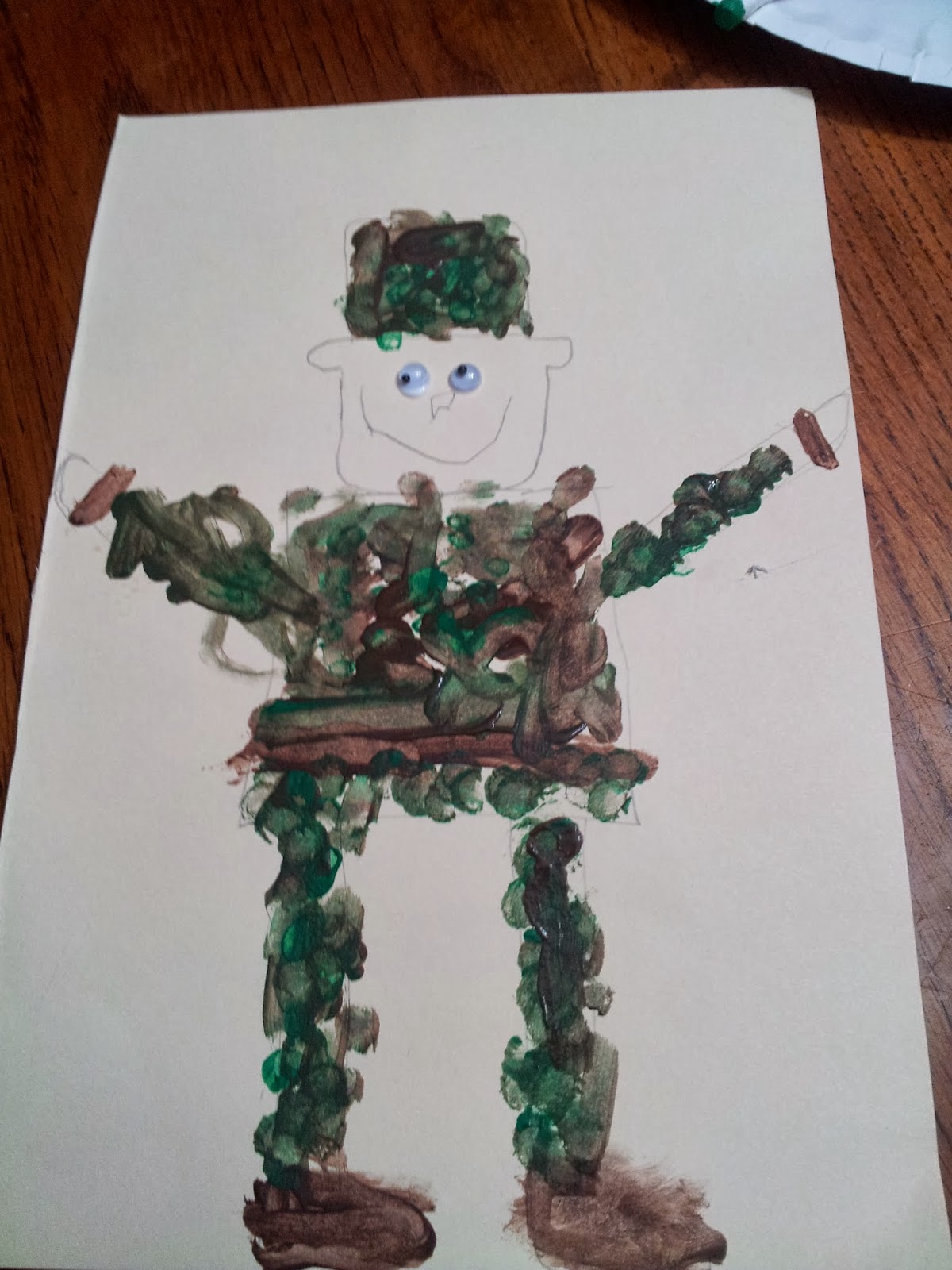 Working Mom Wonders: Veterans Day Craft