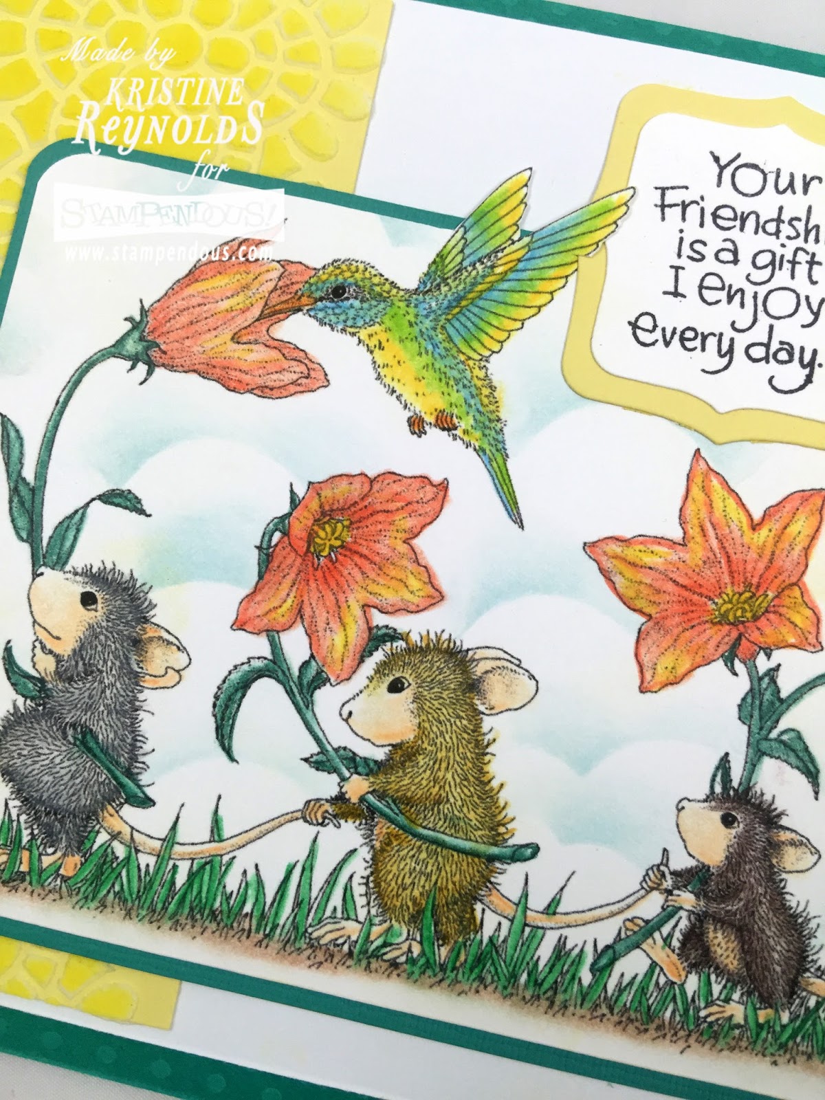 Stamping & Scrapping in California: Spring House Mouse