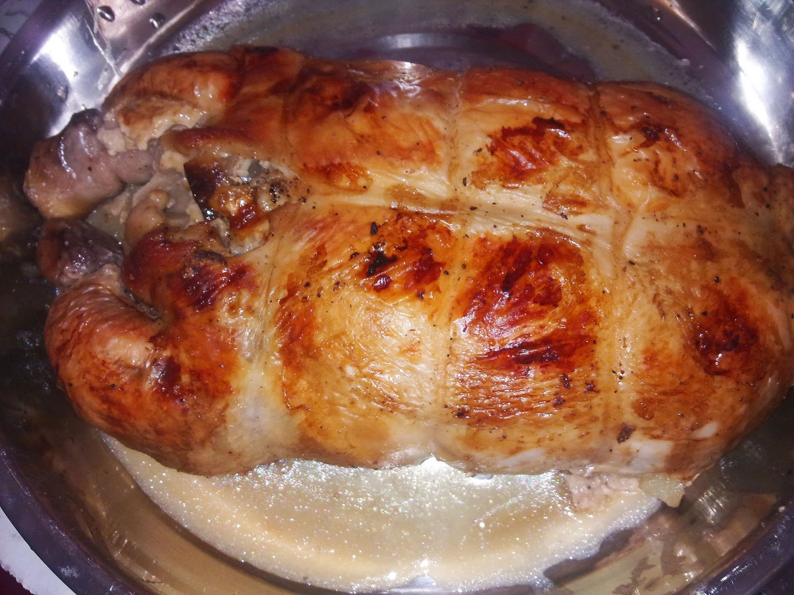 Coming Soon Lah!: Chicken Ballotine (Stuffed Baked Boneless Chicken)