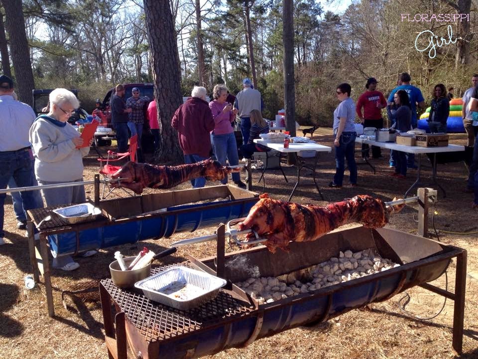 Florassippi Girl: Annual Pig Roast Cookout