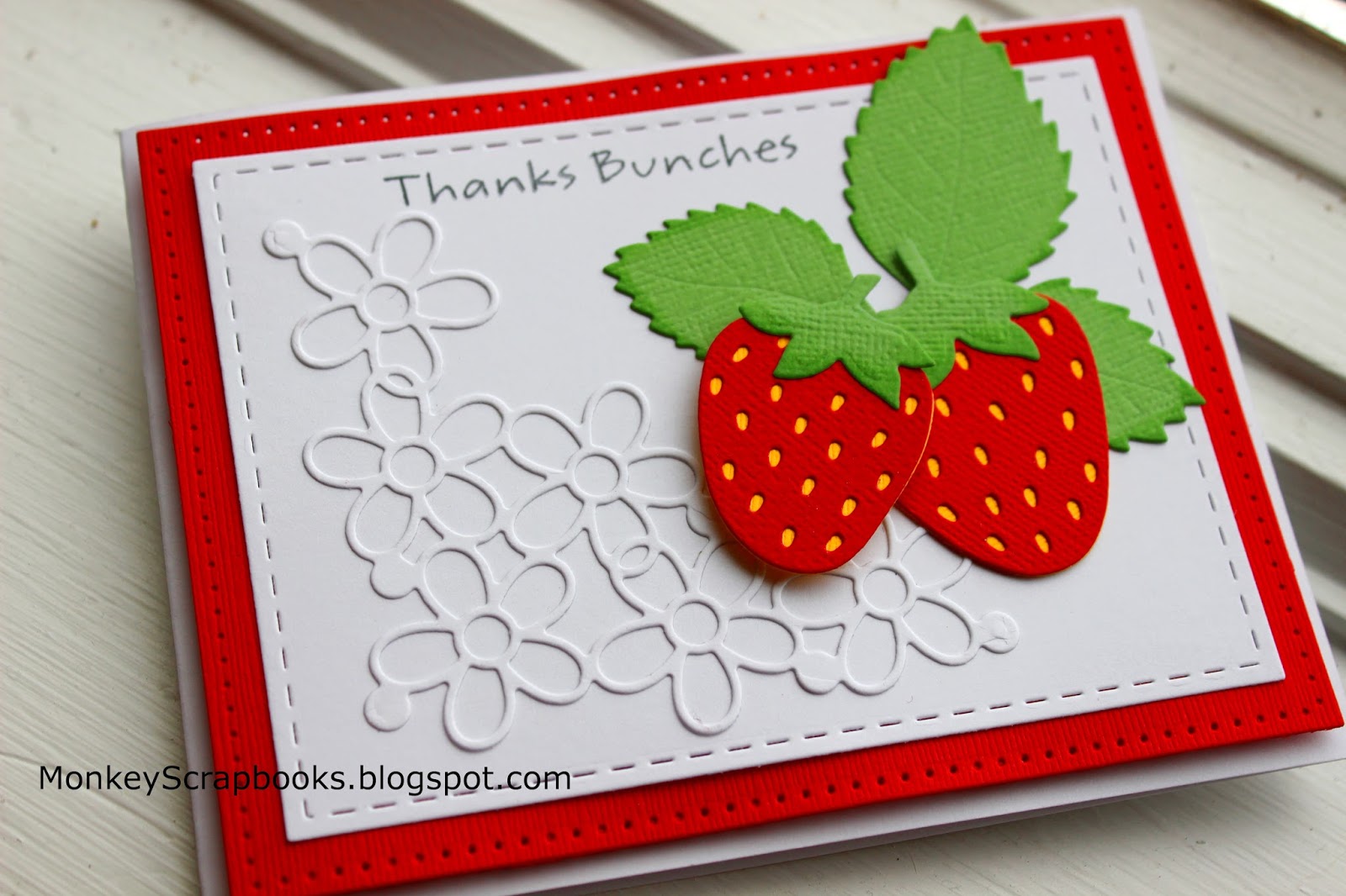 Monkey Business! Scrapbook Lounge: May Card Class