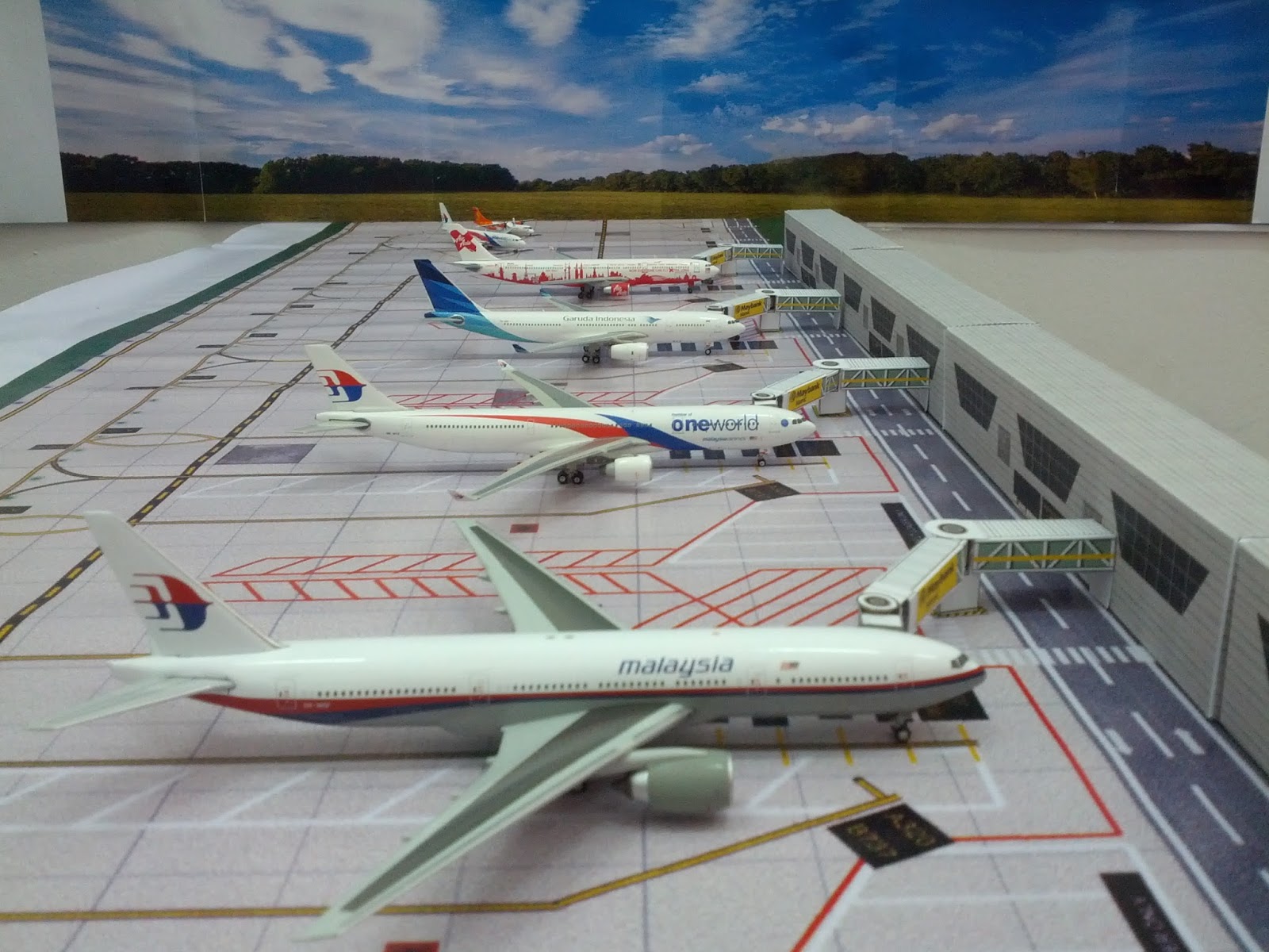 Model Airplane - Diorama - Model Airport - GSE : Diorama Airport 1 ...