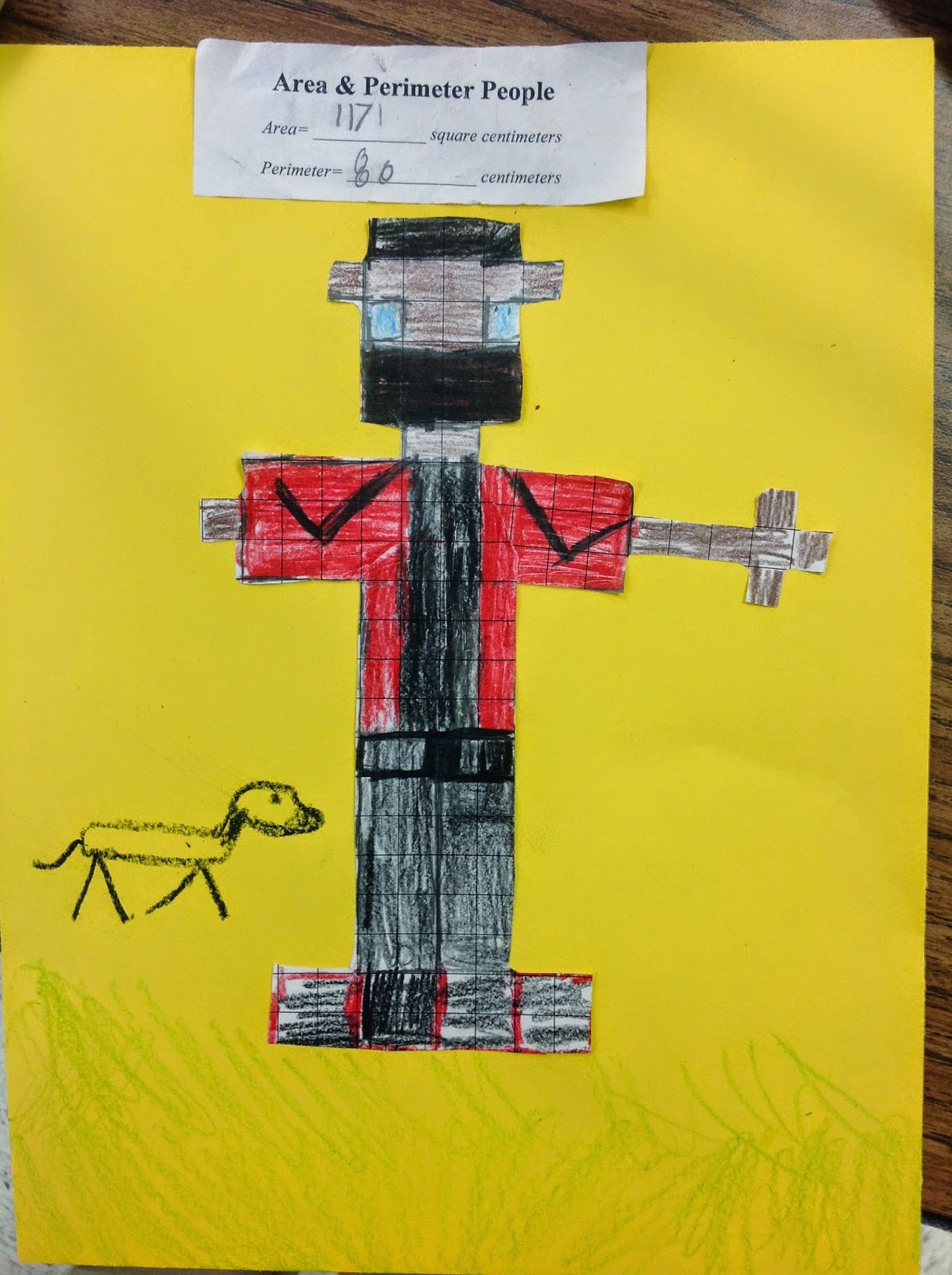 Team Adams' Classroom: Area and Perimeter People