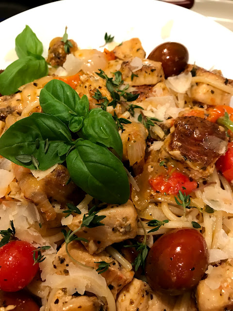 In-House Cook: Swordfish Pasta