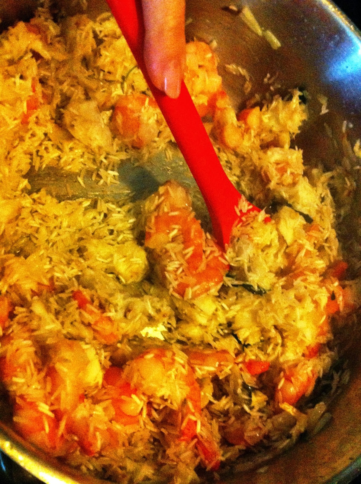 Cooking Tricks with Cristina: Monkfish Rice with Prawns/ Arroz de ...