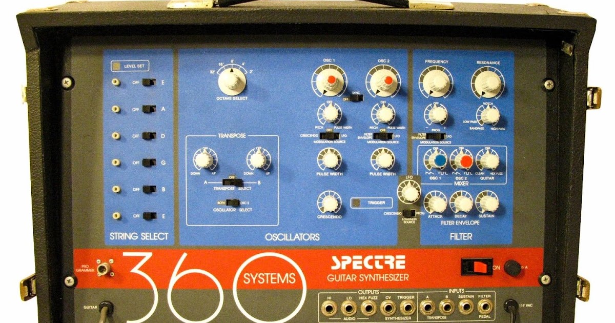 MATRIXSYNTH: 360 SYSTEMS SPECTRE Oberheim SEM Based Guitar Synth