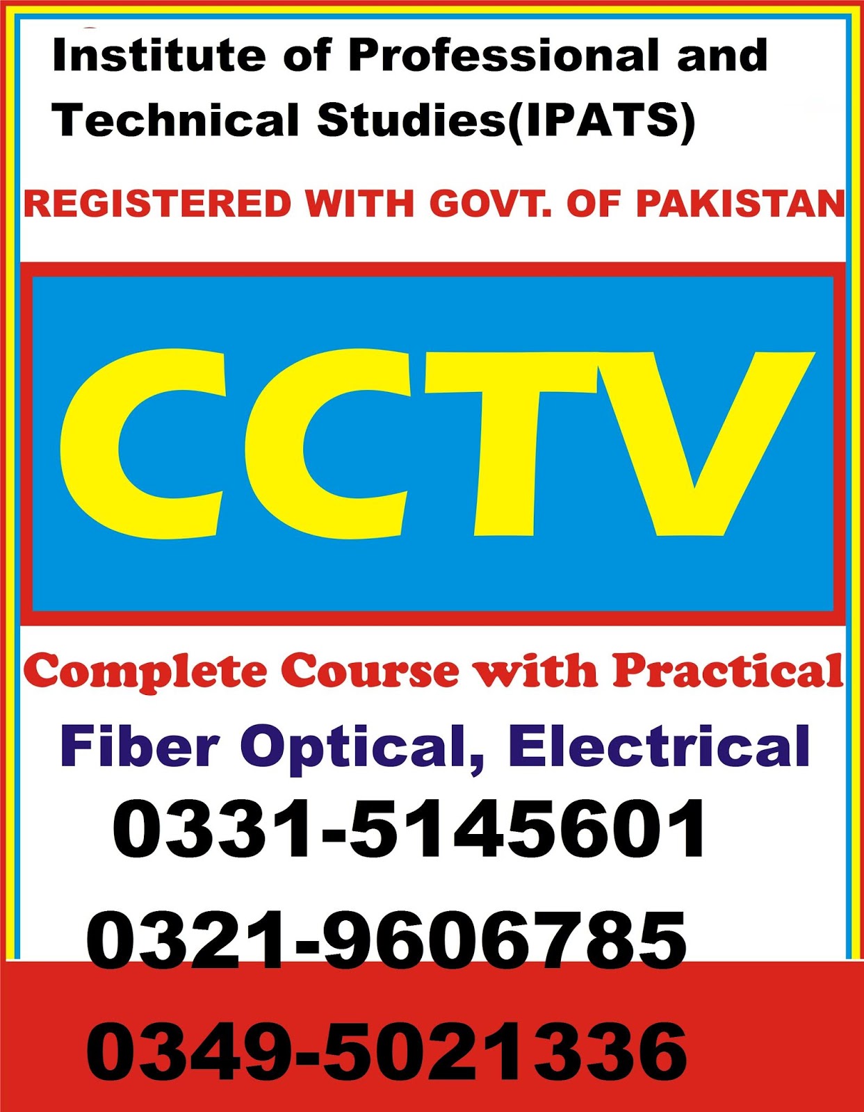 Govt Diplomas Campus based and Competency Based: CCTV CAMERAS AND ...
