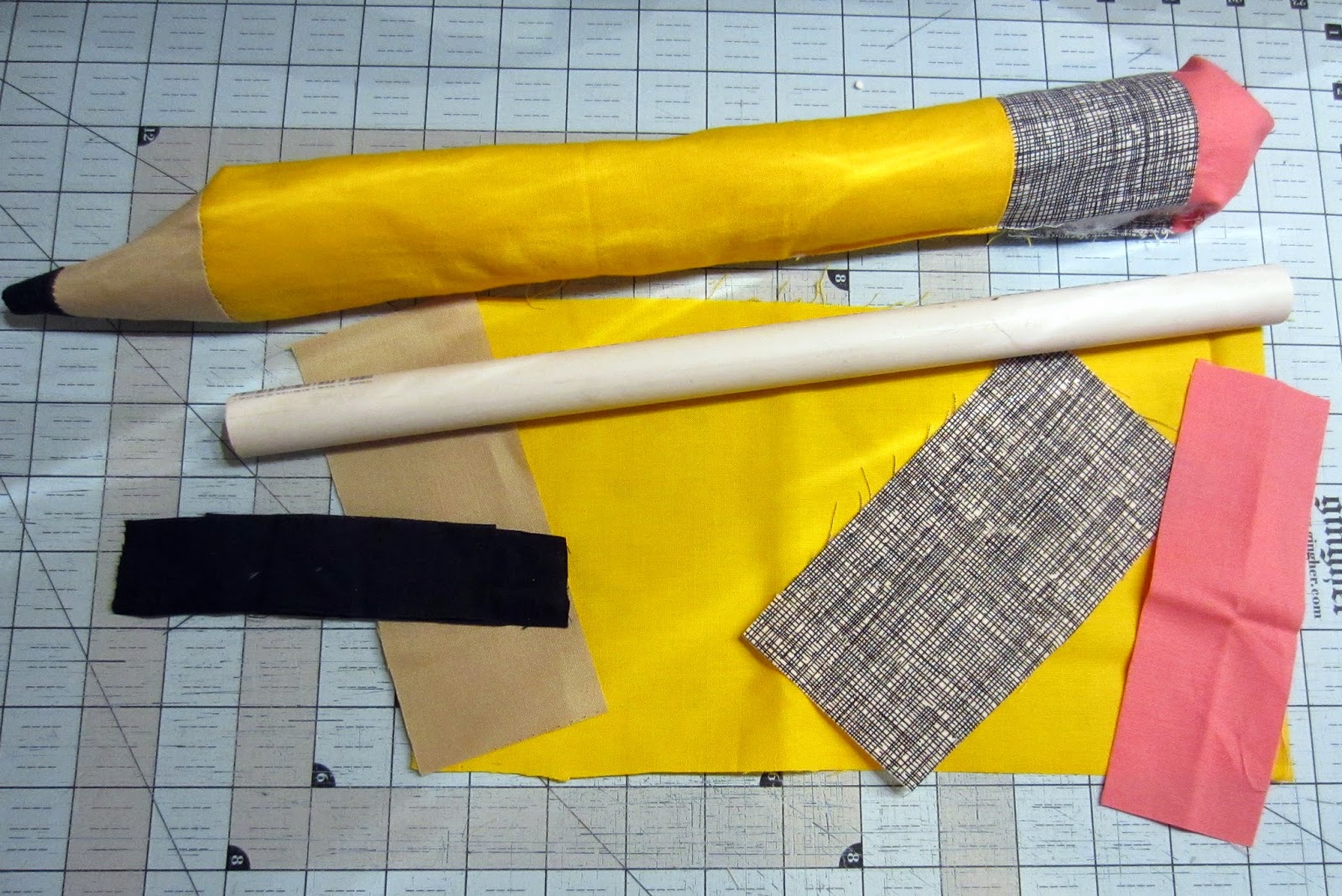 Molly B Quilts: Puffy Pencil Pointer