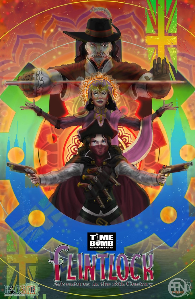 Boys Adventure Comics: Lady Flintlock - book 3 - Kickstarter closes at ...