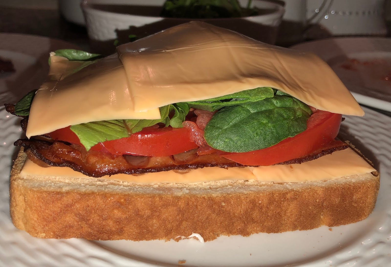 Recipe Review BLT Grilled Cheese Sandwich from The Pocket Change Gourmet