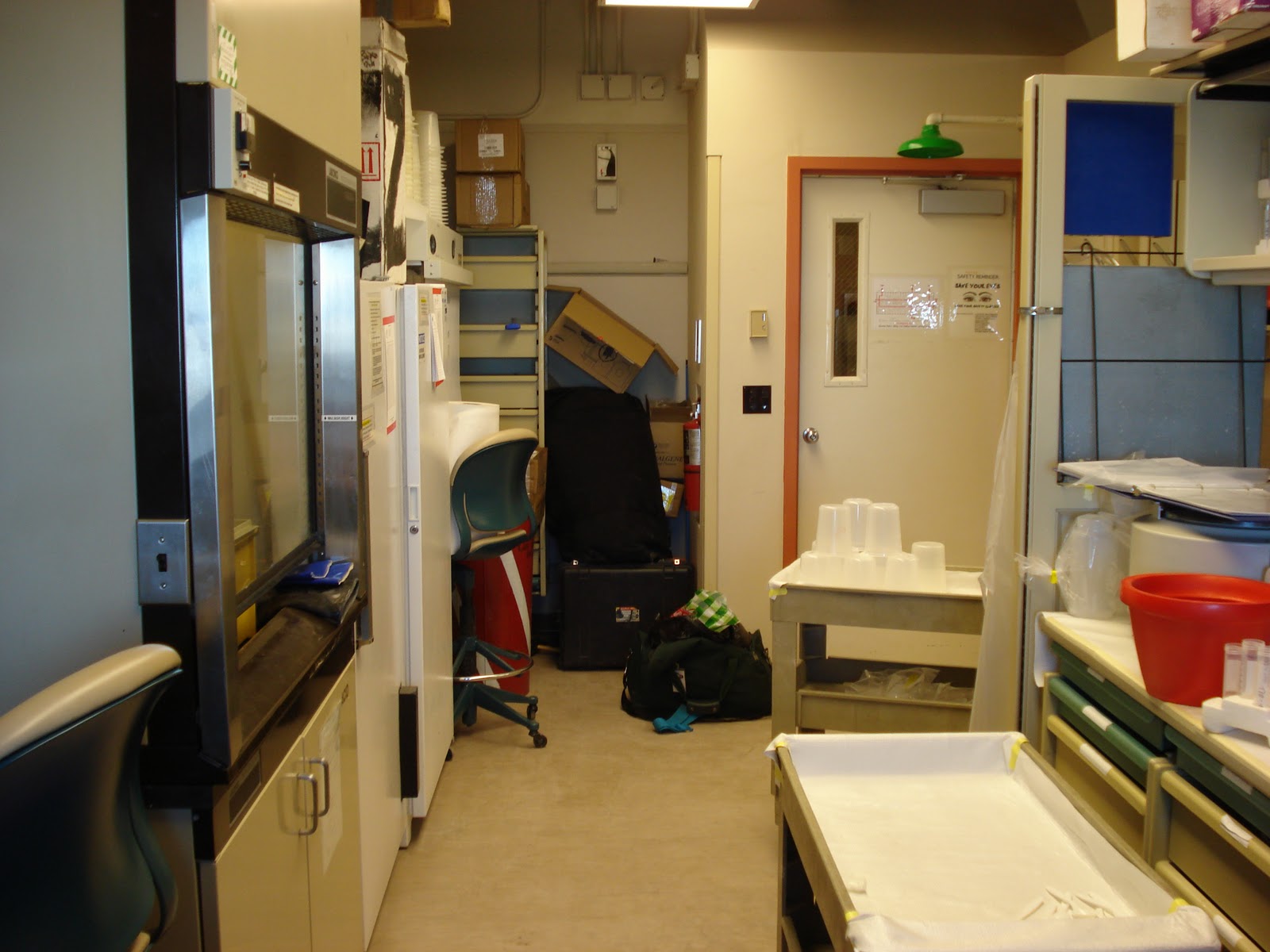 Jeremy's Trip to Antarctica: The lab