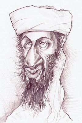 Matt Ryder Caricature: Osama Bin Laden