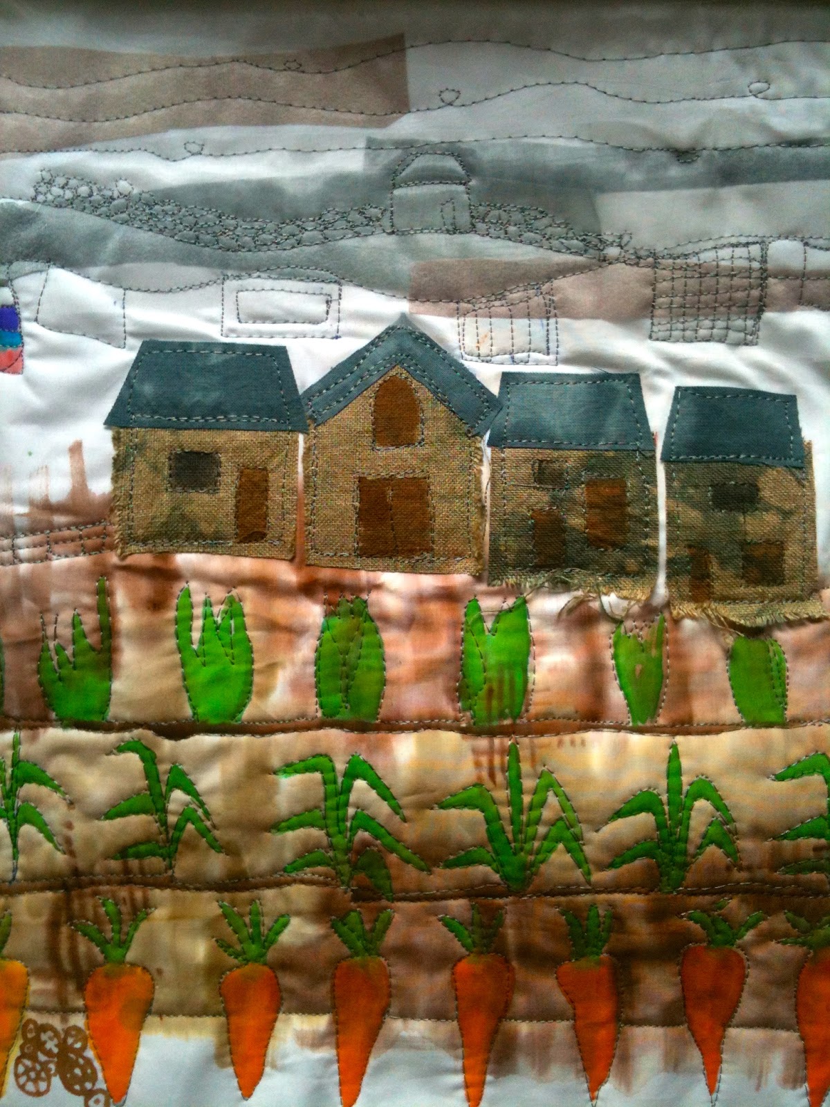 for your home and your coat!: New textile mini project for me