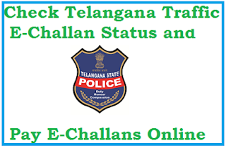Telangana Traffic E-Challans Pay and E-Challan Status Online | Check ...