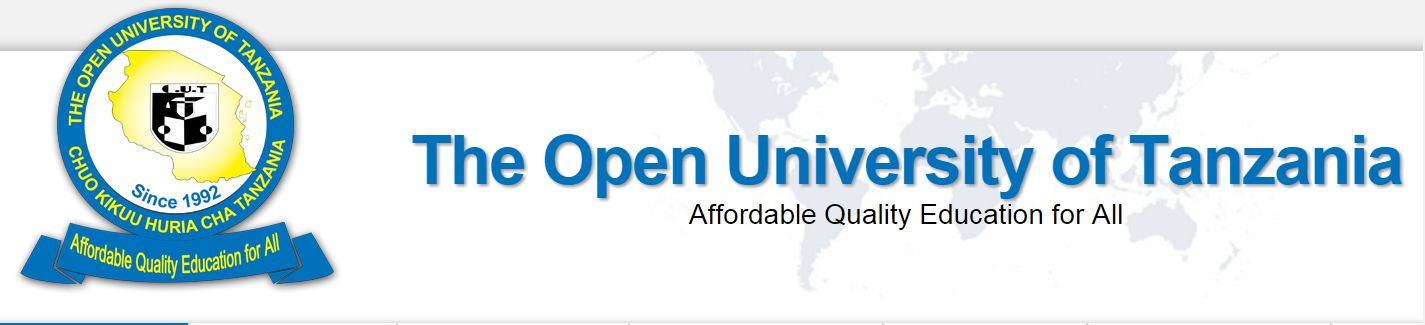 JOBS AT OPEN UNIVERSITY OF TANZANIA - JULY 2015 .:: Jobs in Tanzania