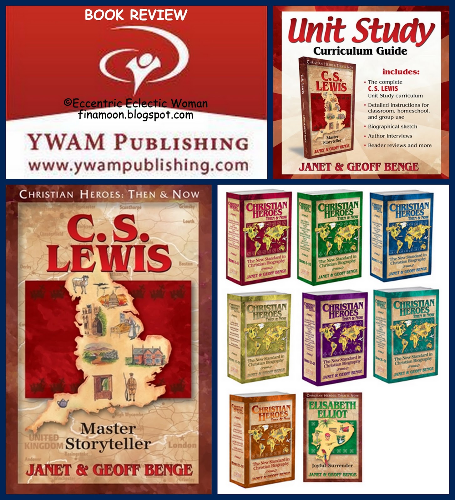 Eccentric Eclectic Woman: YWAM Publishing Christian Heroes C.S. Lewis ...