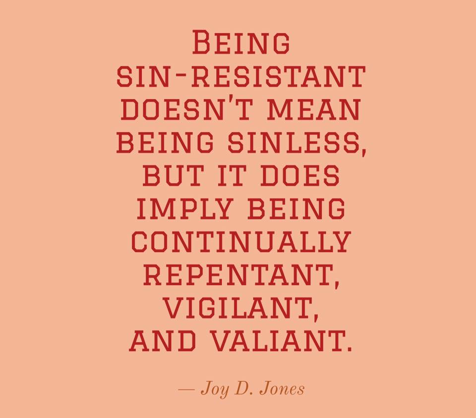 The Armor of God: Developing Sin-Resistance