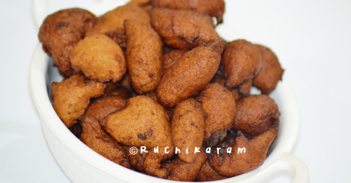 Ruchikaram: Gothambu Podi Pazham Appam | Wheat Flour Banana Balls
