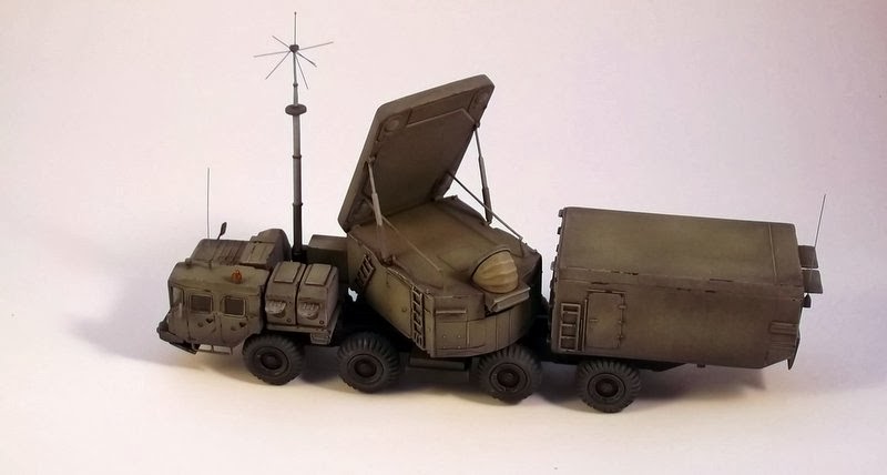Gulumik Military Models: S-300PMU 30N6E1 Multifunctional vehicle radar ...