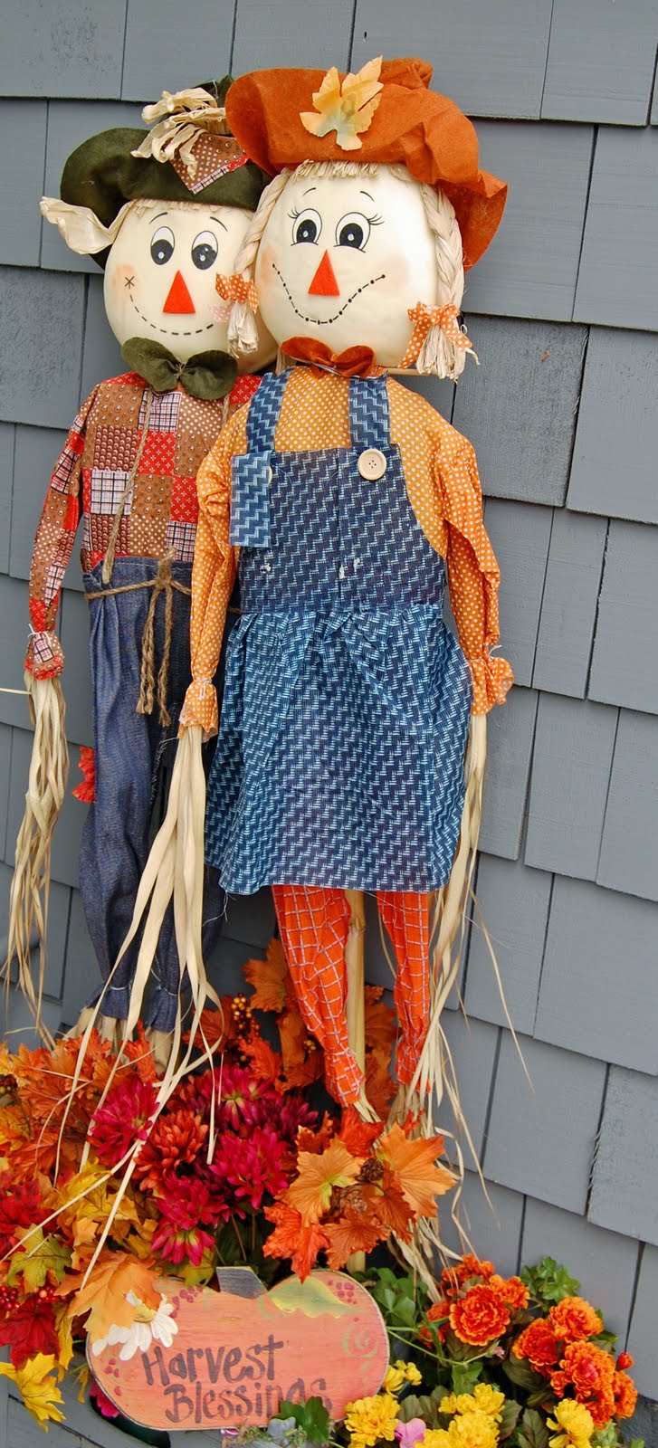 My Painted Garden: Let's Paint A Scarecrow Together