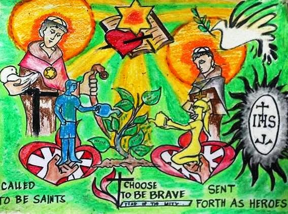 Tolentine Herald: Catholic Faith Festival 2014: POSTER MAKING CONTEST