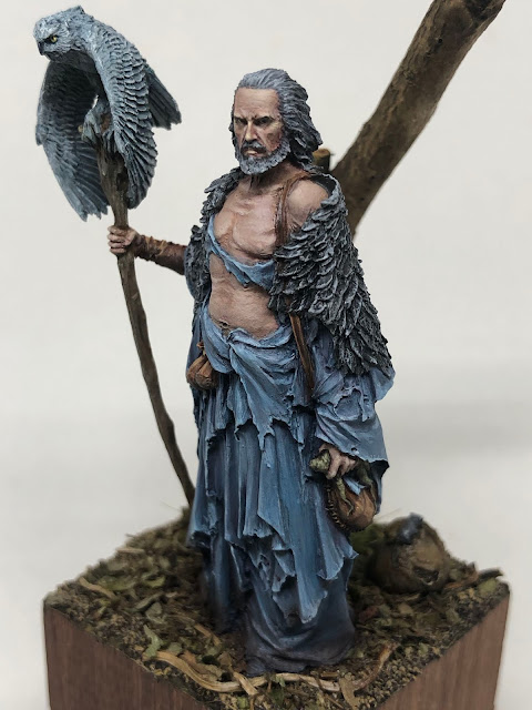 Rompy's Rendering on Resin: Myrddin Wyllt (Merlin), Nocturna, 1/32