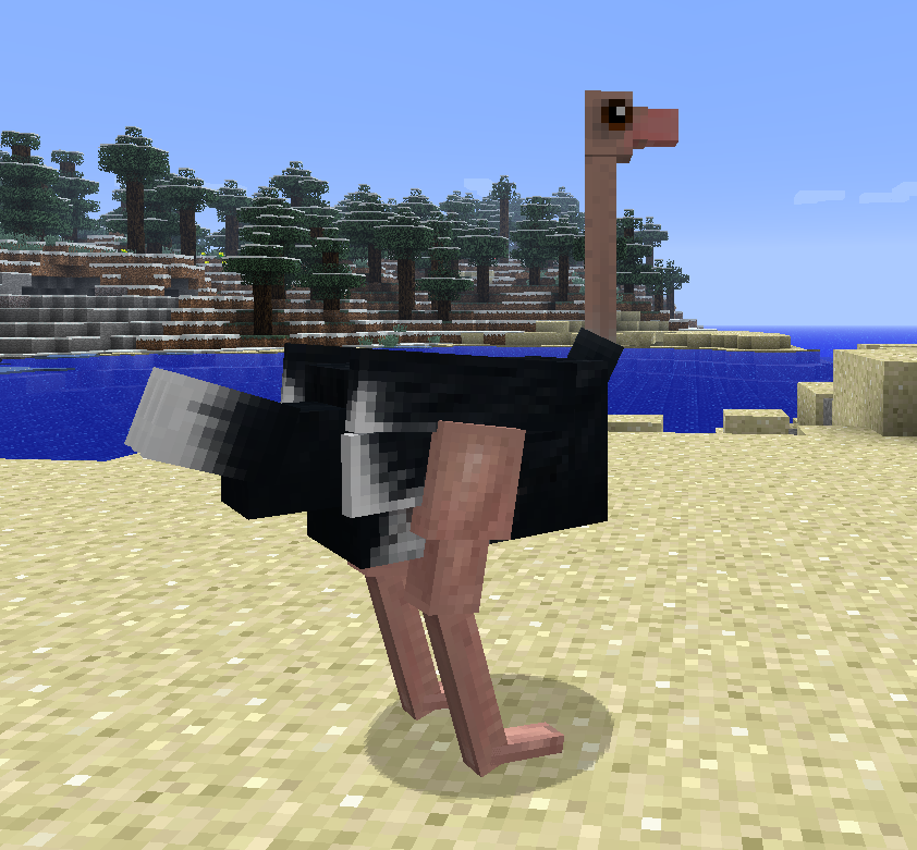 el mundo cuadrado de minecraft: Mod creatures