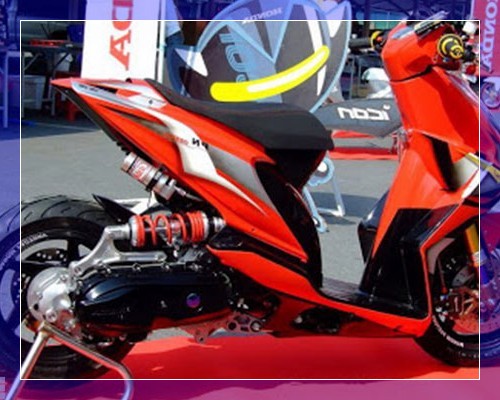 Modifikasi beat fi simple injeksi thailook ring 14 touring road race ...