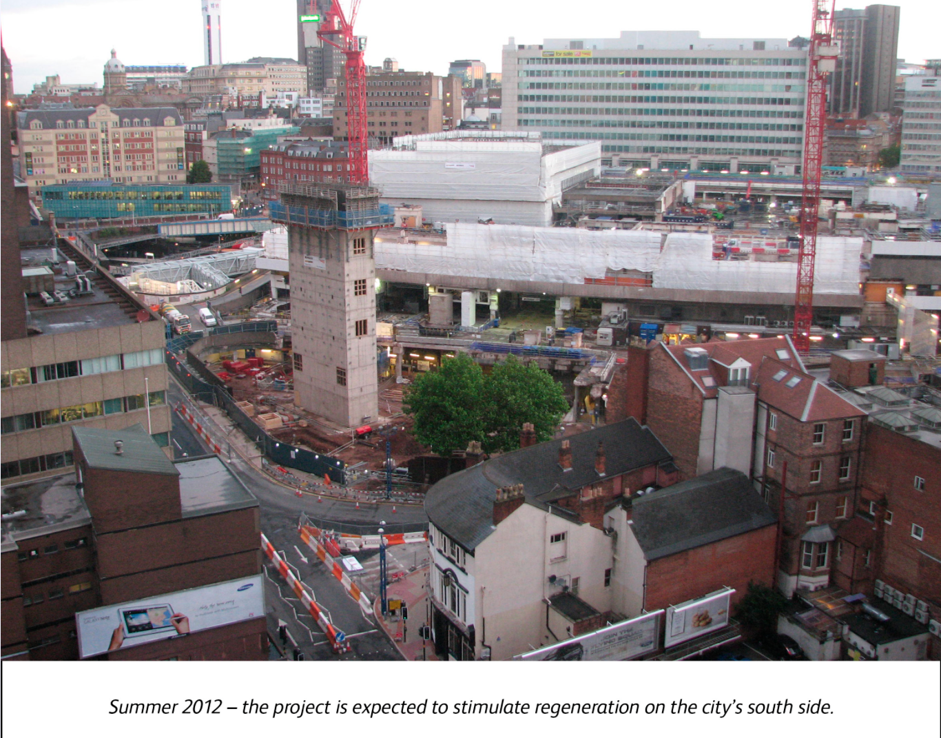 Platform alteration - New Street redevelopment update