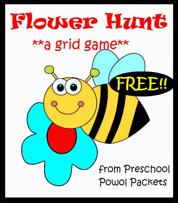 {FREE} Printable Game: Flower Hunt!! | Preschool Powol Packets